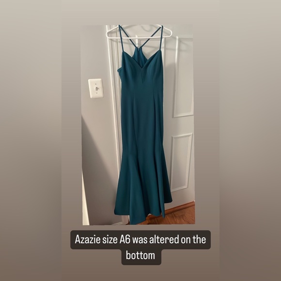 Dresses | Azazie Size 6 Altered For Length | Poshmark
